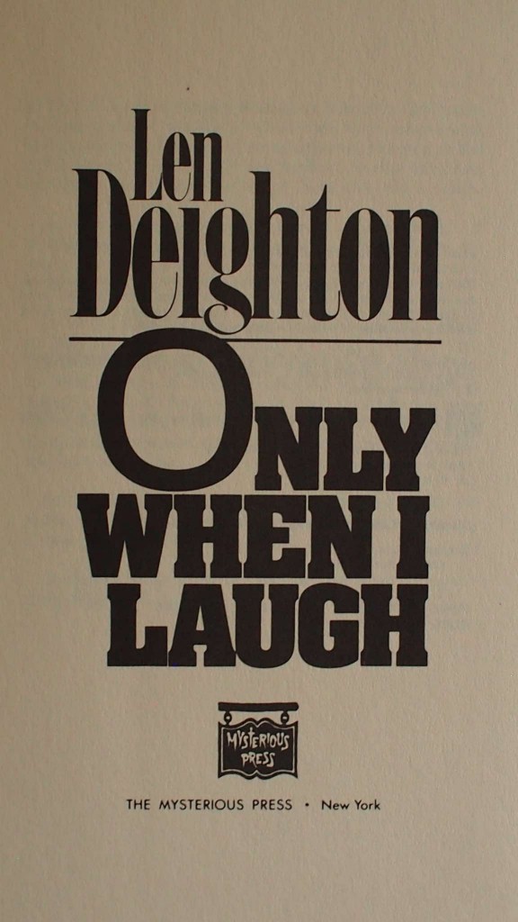 Only When I Laugh - Agent Palmer