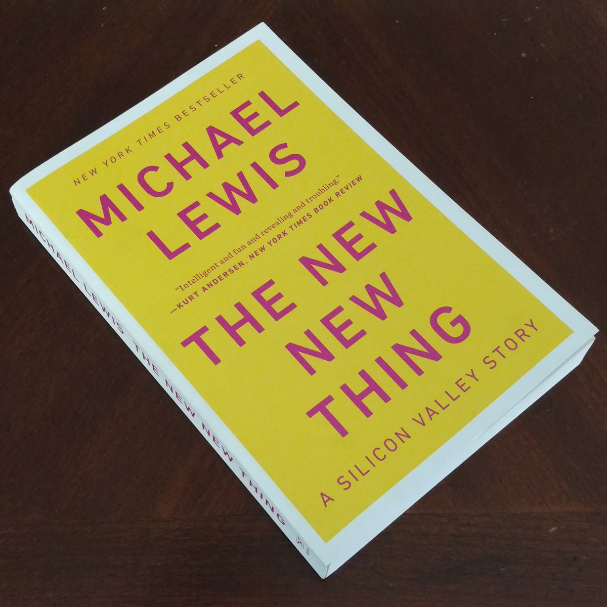 In constant pursuit of “The New New Thing” - Agent Palmer